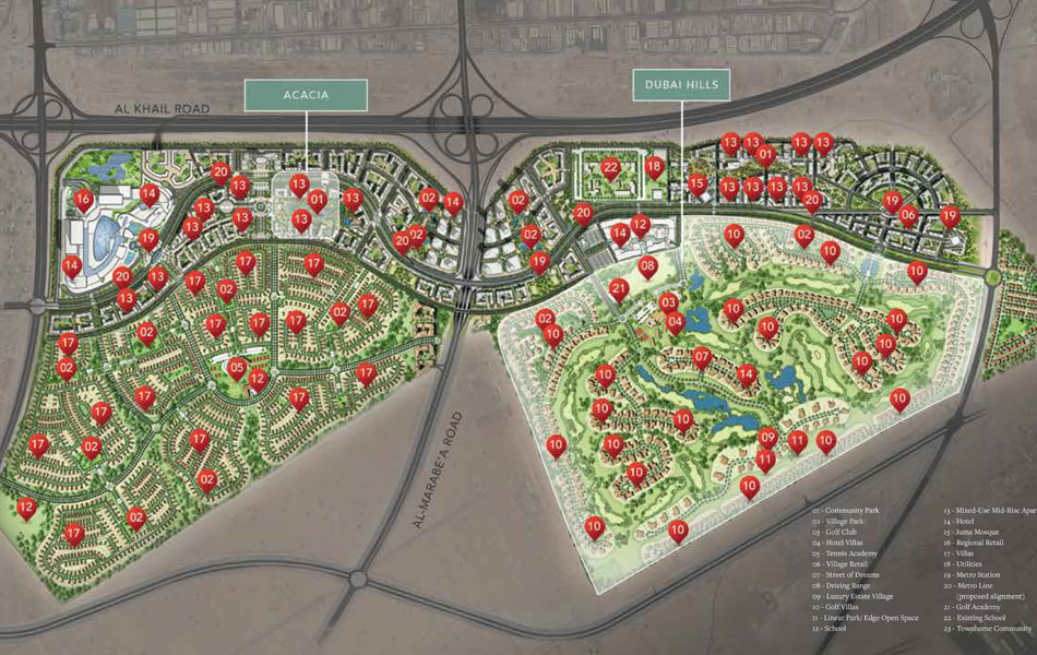 Acacia от Emaar в Park Heights